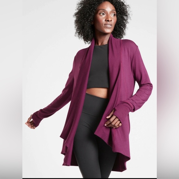 Athleta | Sweaters | Athleta Pranayama Wrap Cardigan Szml | Poshmark